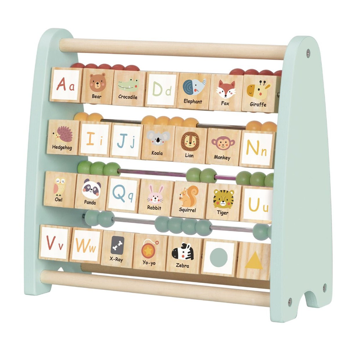 Alphabet Abacus with ABC Letters and Pictures | My Forest Friends