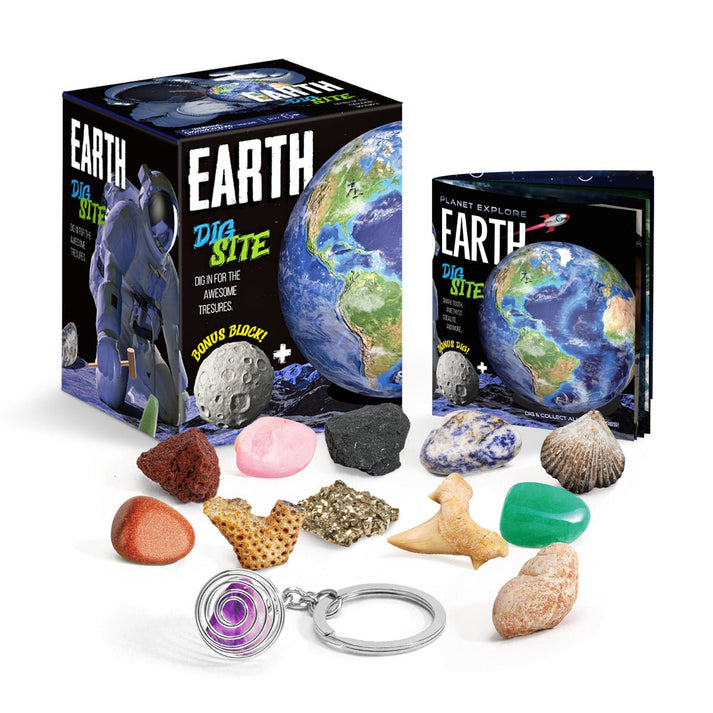 Kids Earth Treasures Excavation Kit | Discover Gems & Fossils – Kids ...
