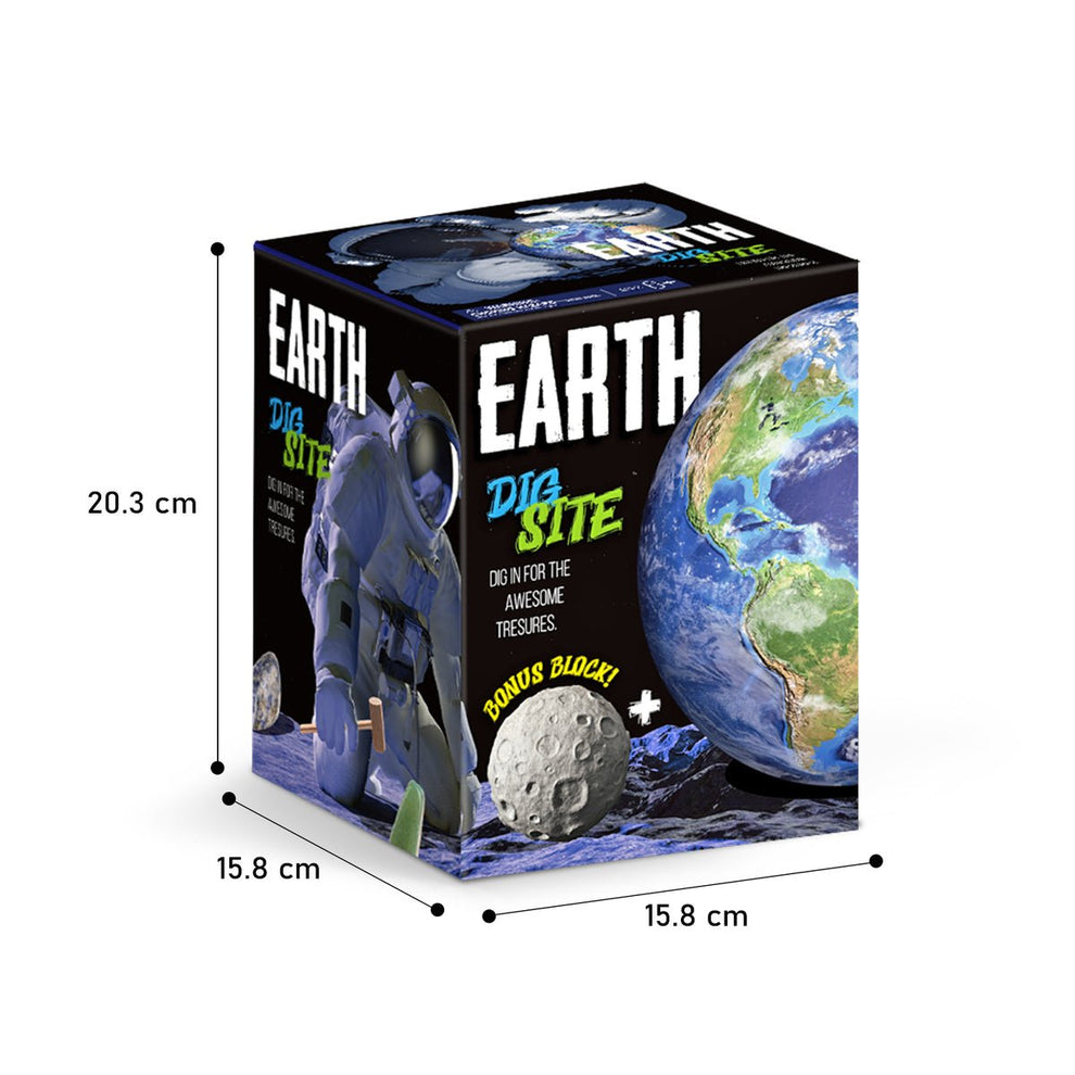 Kids Earth Treasures Excavation Kit | Discover Gems & Fossils – Kids ...