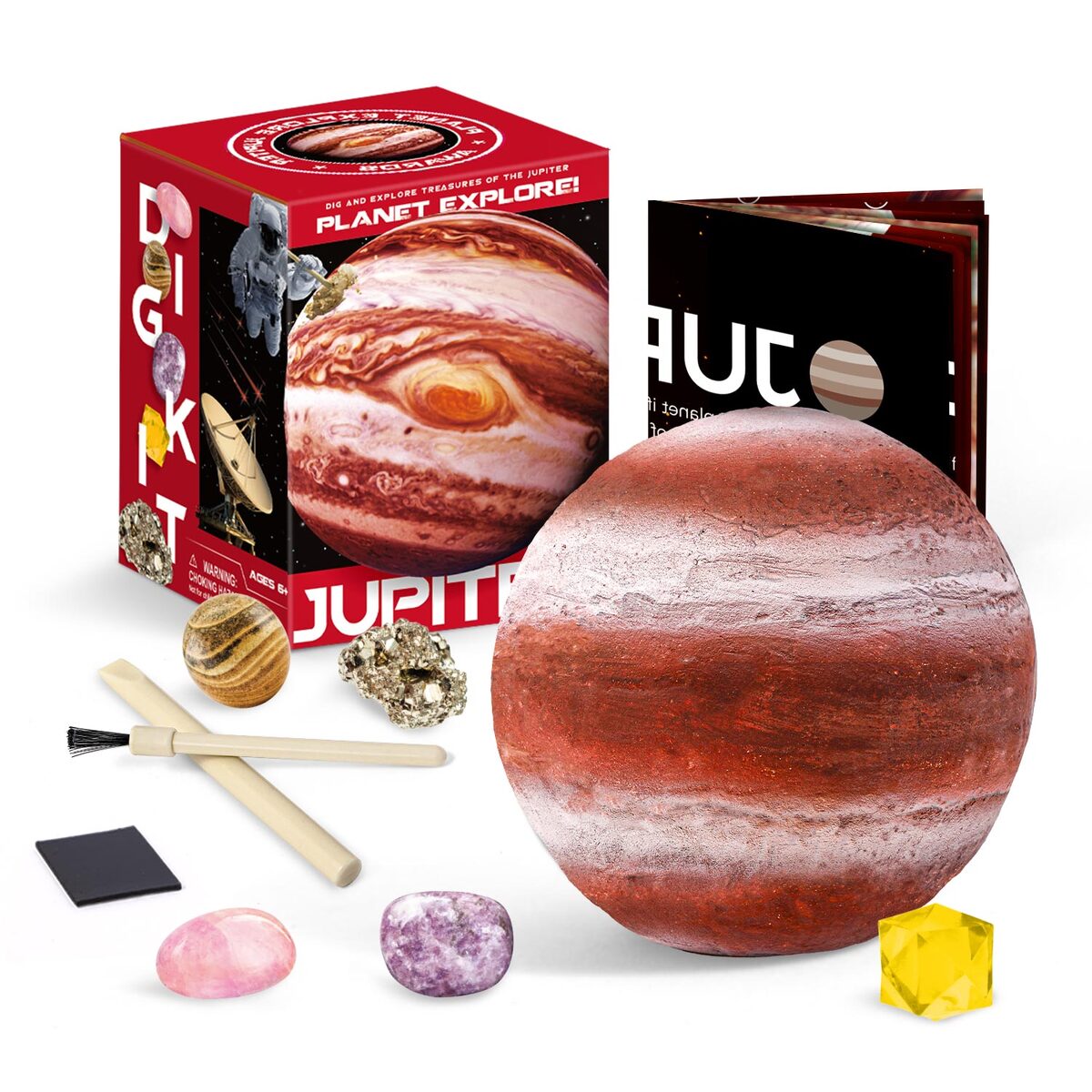 Shop Jupiter Gemstone Dig Kit | Space|Themed Fun | Kids Mega Mart