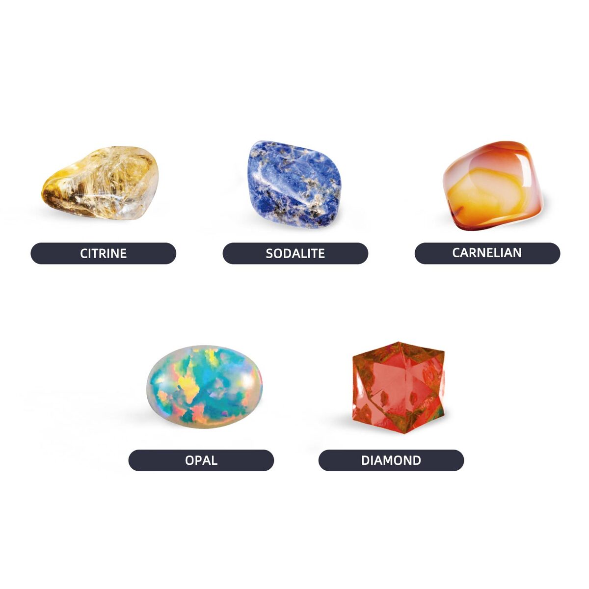 Mercury Gem Excavation Toy | Space Themed Dig Kit | Kids Mega Mart