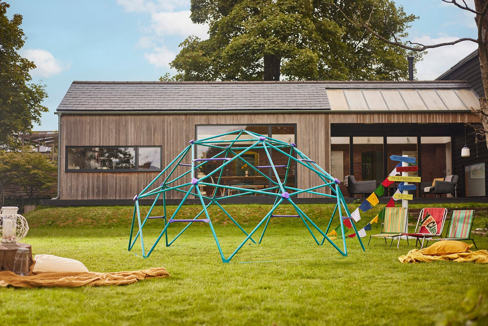Plum Phobos Climbing Dome | Fun Outdoor Play for Kids 3+