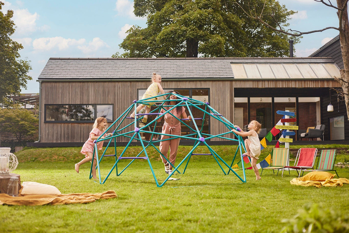 Plum Phobos Climbing Dome | Fun Outdoor Play for Kids 3+