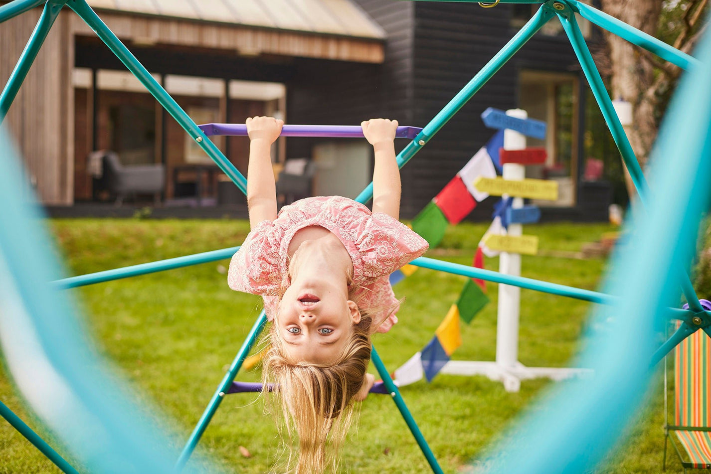 Plum Phobos Climbing Dome | Fun Outdoor Play for Kids 3+