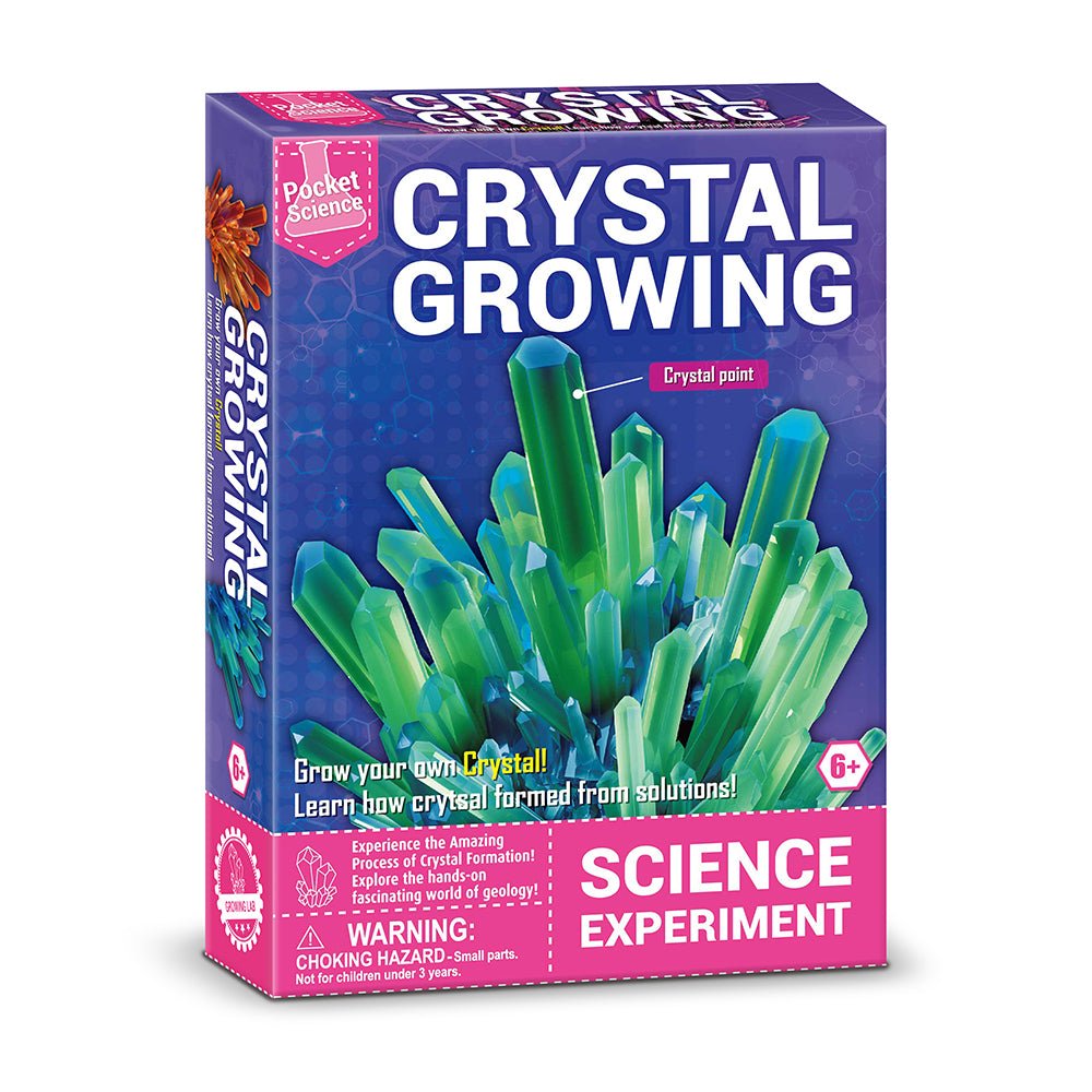 Pocket Science Crystal Growing Kit | Nurture Your Own Crystals