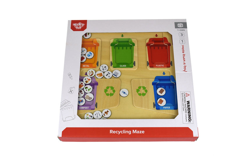 Recycling Magnetic Maze Sorting Game | Kids Mega Mart