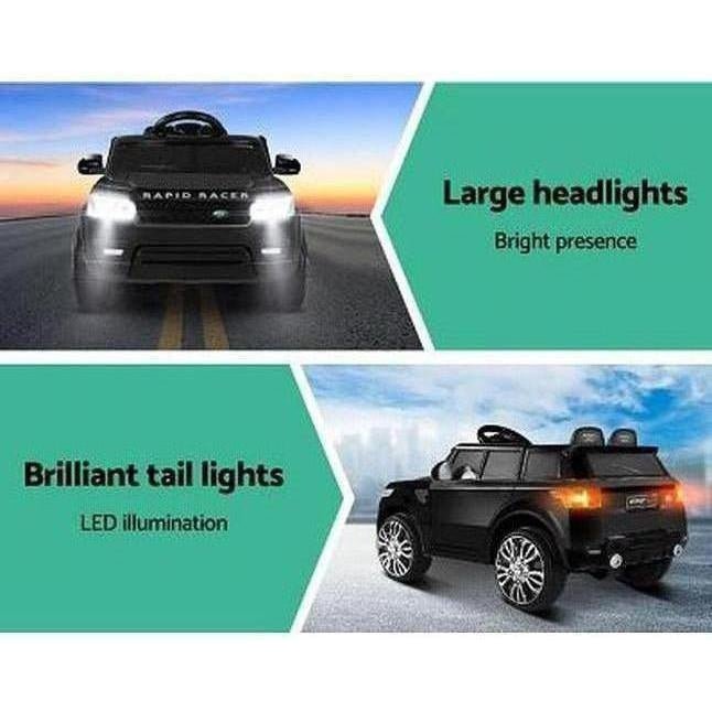Rigo Kids Ride On Car Range Rover 12V Black Australia