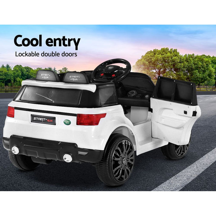 Kids Ride On Car Range Rover White | Australia Delivery
