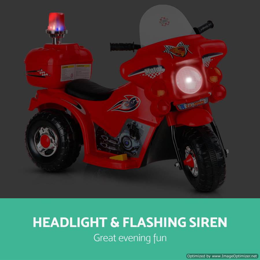 Kids Ride on Motorbike Red | Australia Delivery | Kids Mega Mart