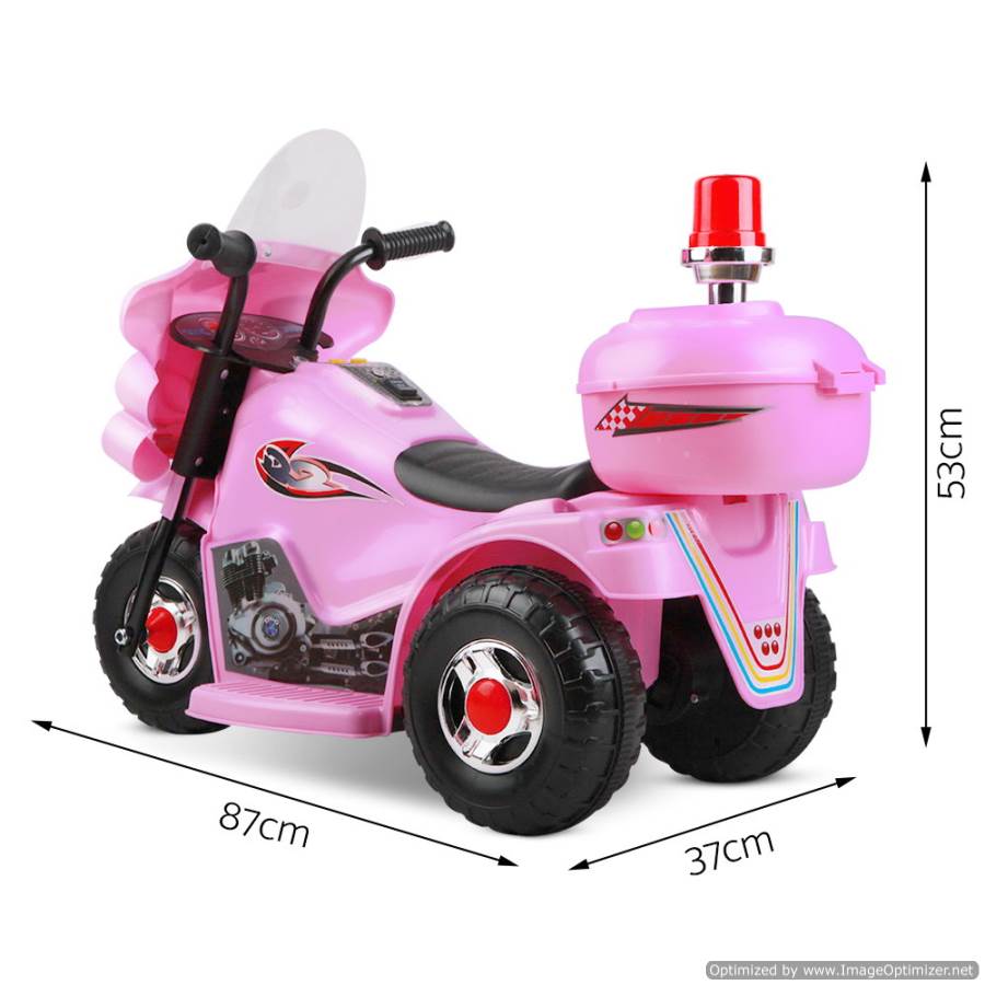 Kids Ride on Motorbike Pink | Australia Delivery | Kids Mega Mart