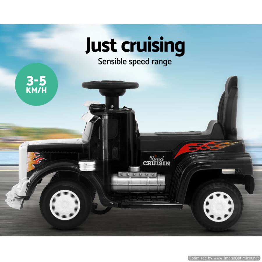 Rigo Kids Ride On Truck Black - Shop Now and Rev Up Fun!