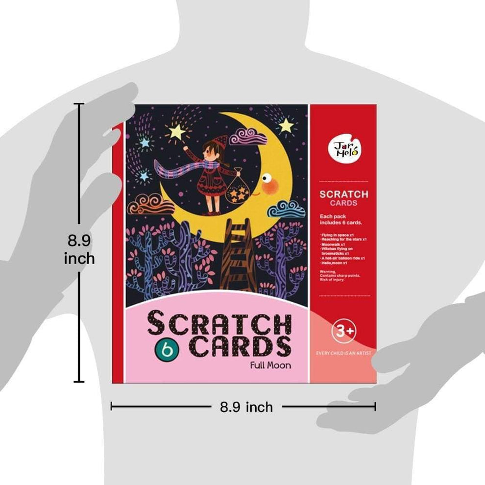 Scratch Cards Set Full Moon | JarMelo – Kids Mega Mart