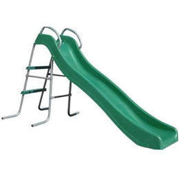 Kids Slippery Green Slide Outdoor Playground Equipment Australia