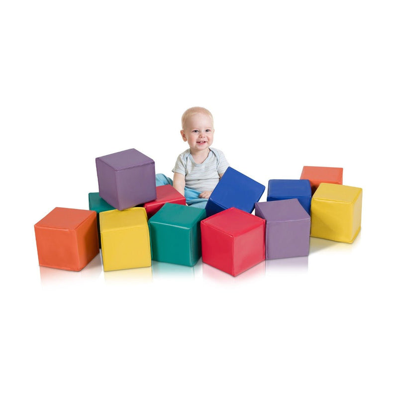 Shop 12 Piece Stacking Foam Cubes Set for Kids at Kids Mega Mart