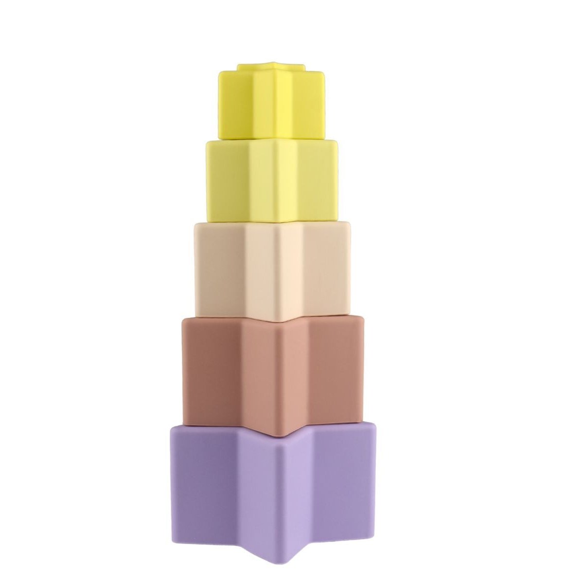 Koala Dream Silicone Stacking Stars: Fun Bath & Water Play Toy