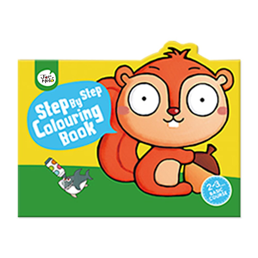 Step By Step Colouring Book by JarMelo | for kids