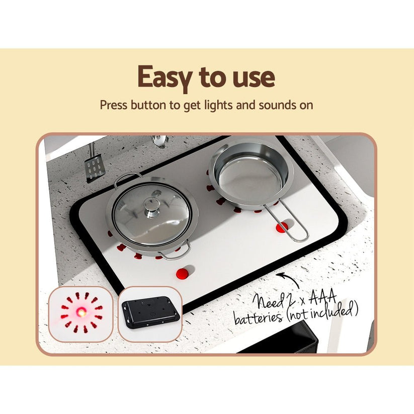 Cook Up a Storm at Home With the Keezi Kids Wooden Kitchen Set! – Kids ...
