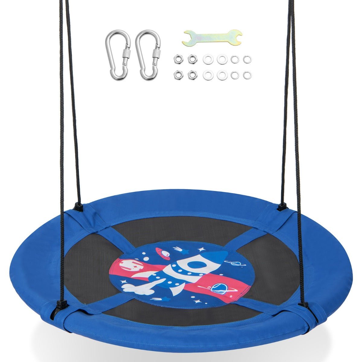 Rocket Flying Saucer Swing | Sky-High Fun for Kids 3-15 – Kids Mega Mart