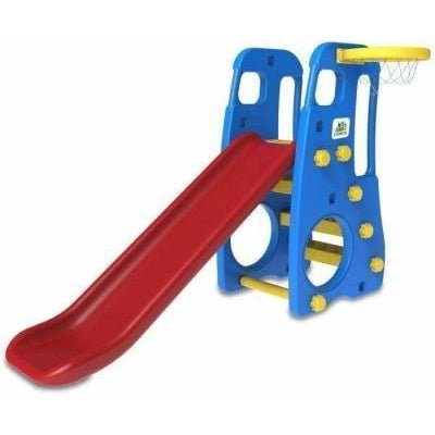 Topaz 2 in 1 Slide & Play Set | Safe Toddler Fun with Basketball