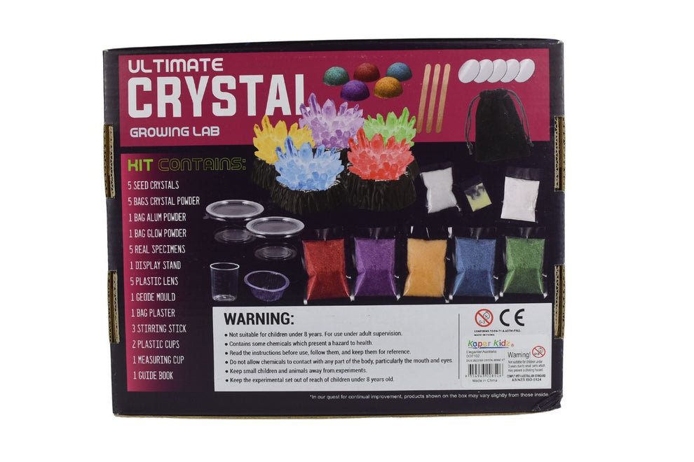 Explore Geology with Ultimate Crystal Growing Lab | Kids Mega Mart