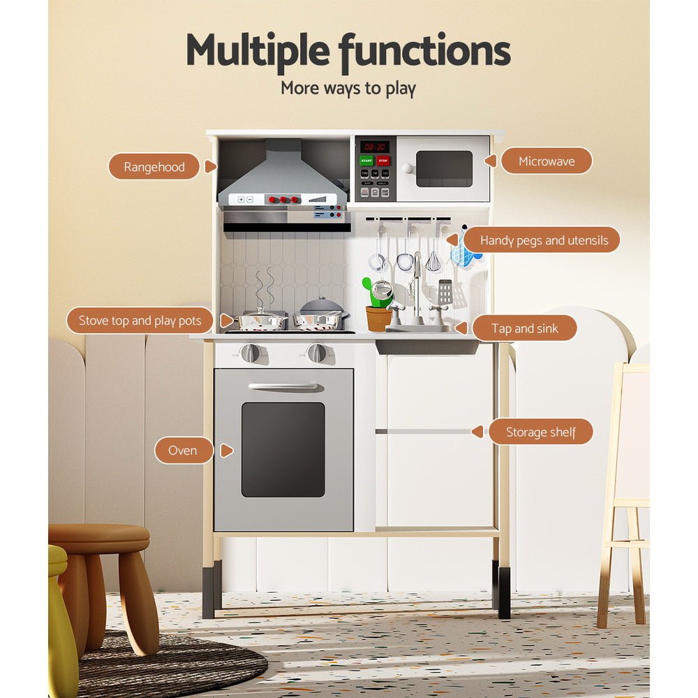 Look What You Can Do With The Amazing Keezi Kids Kitchen Set! – Kids ...