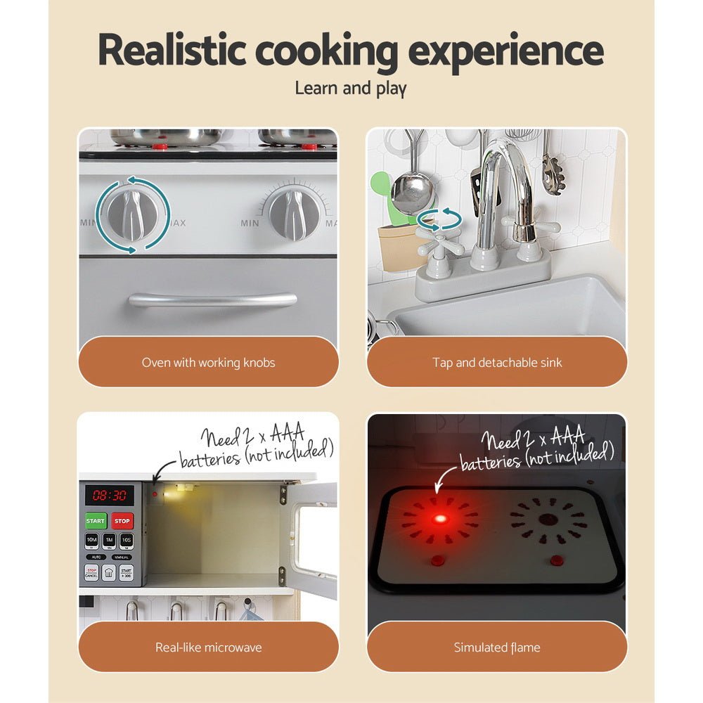 Look What You Can Do With The Amazing Keezi Kids Kitchen Set! – Kids ...