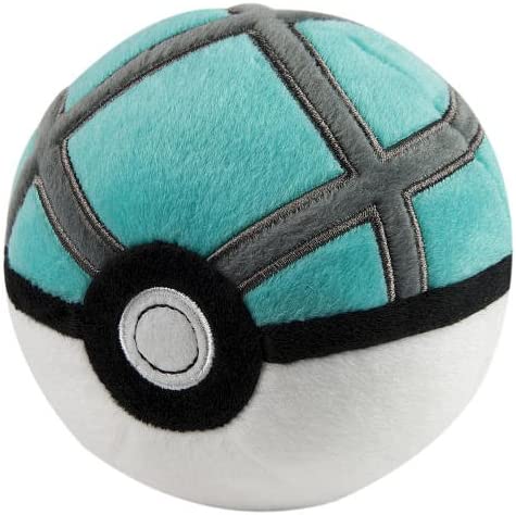 Official Pokemon 5" Plush Net Ball - Weighted Bottom Pokeball