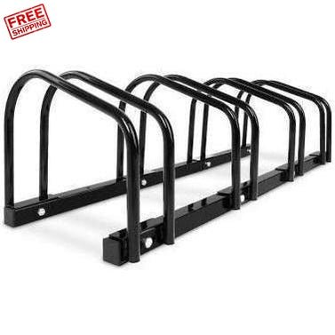 Bike Stand Parking Rack Black 4 Bikes | Australia Delivery