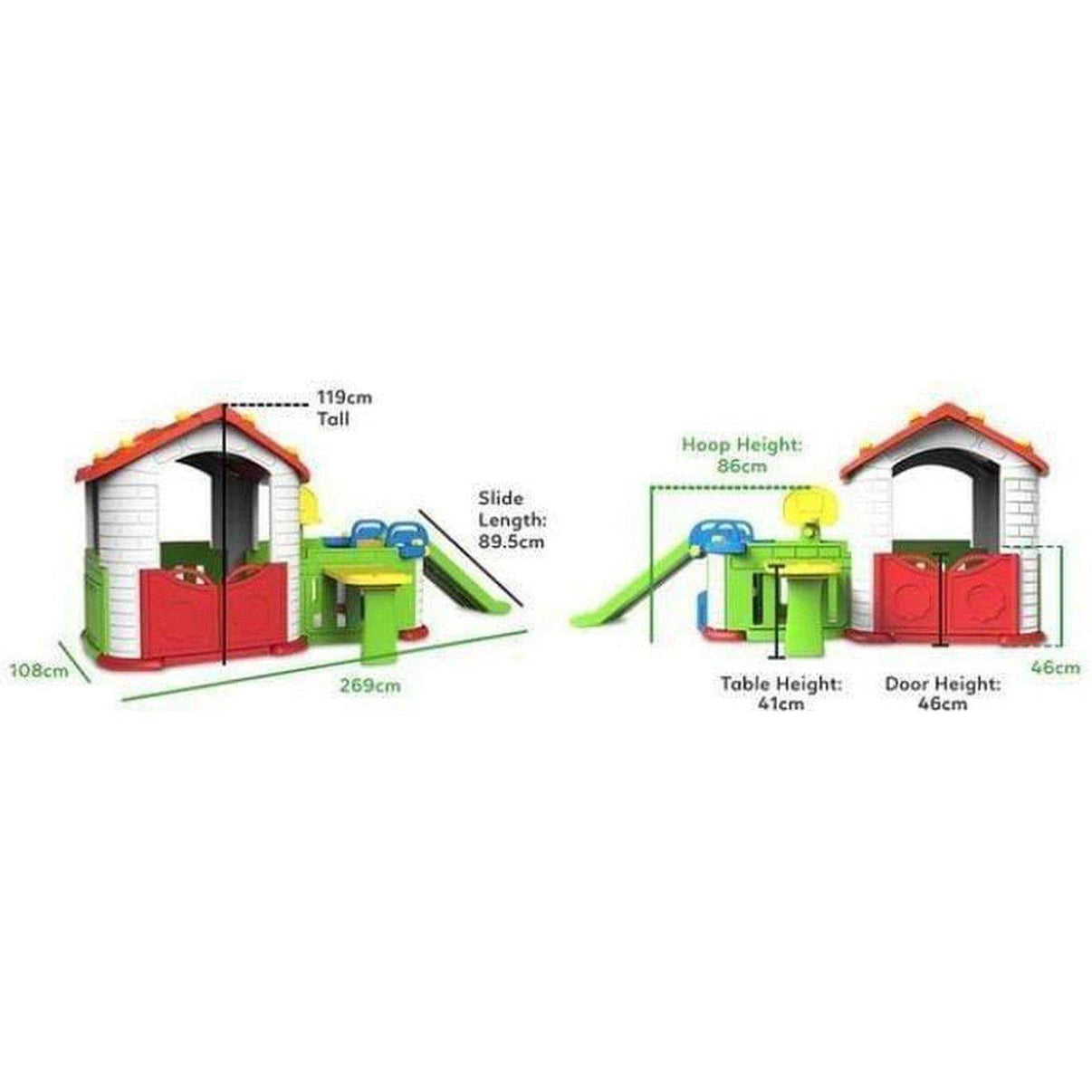 Lifespan Kids Wombat Plus Playhouse | Safe Toddler Fun Indoor & Out
