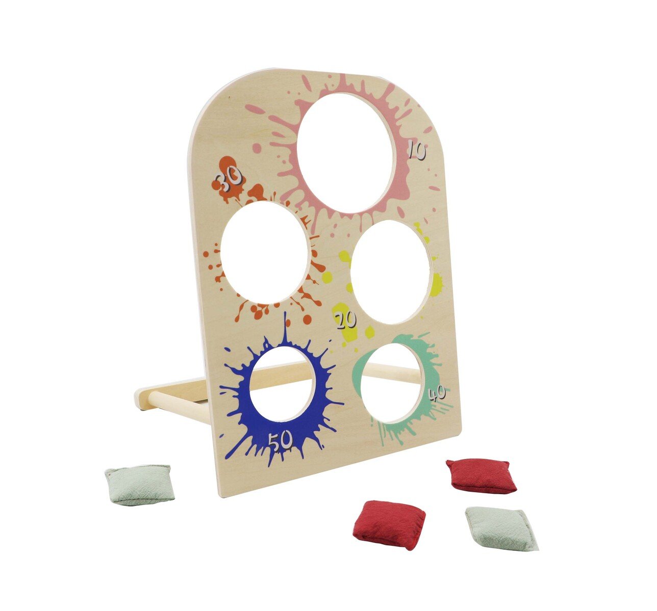 Wooden Sandbag Toss Outdoor Game by Kaper Kidz