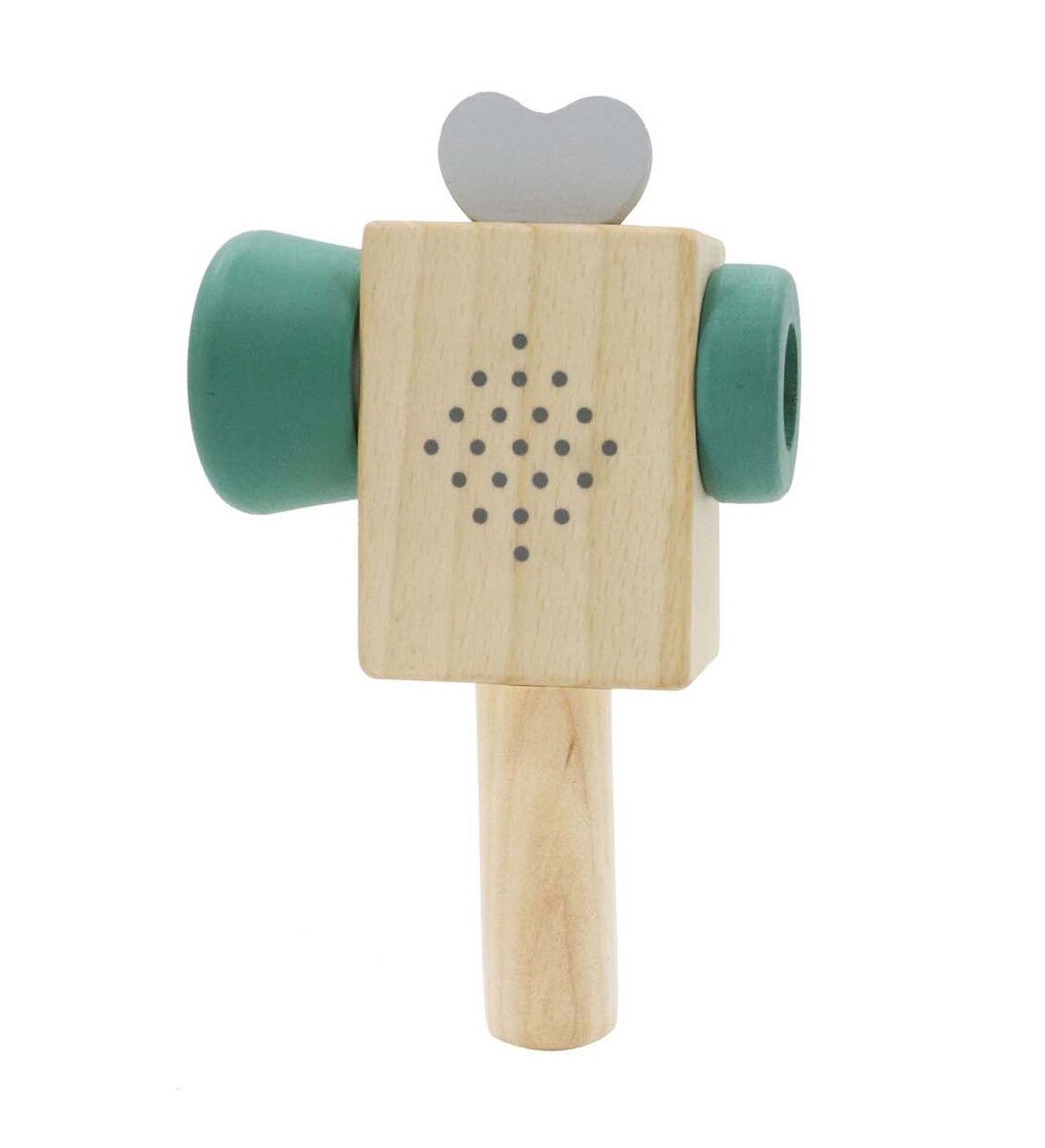 Calm & Breezy Wooden Video Recorder Prism Green | Pretend Play Toy
