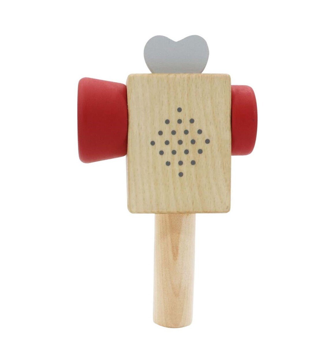 Calm & Breezy Wooden Video Recorder Prism Red | Pretend Play Toy – Kids ...